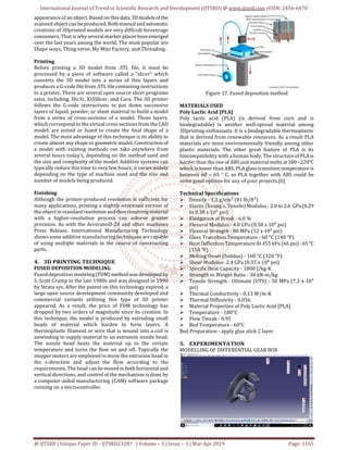Modelling and 3D Printing of Differential Gear Box | PDF