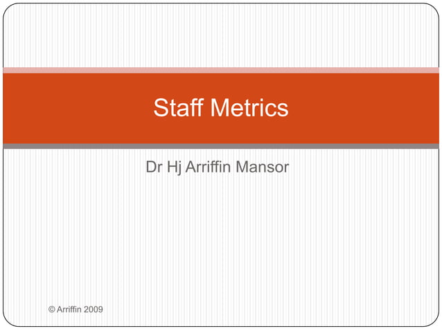 Staff measurements 250 | PPT