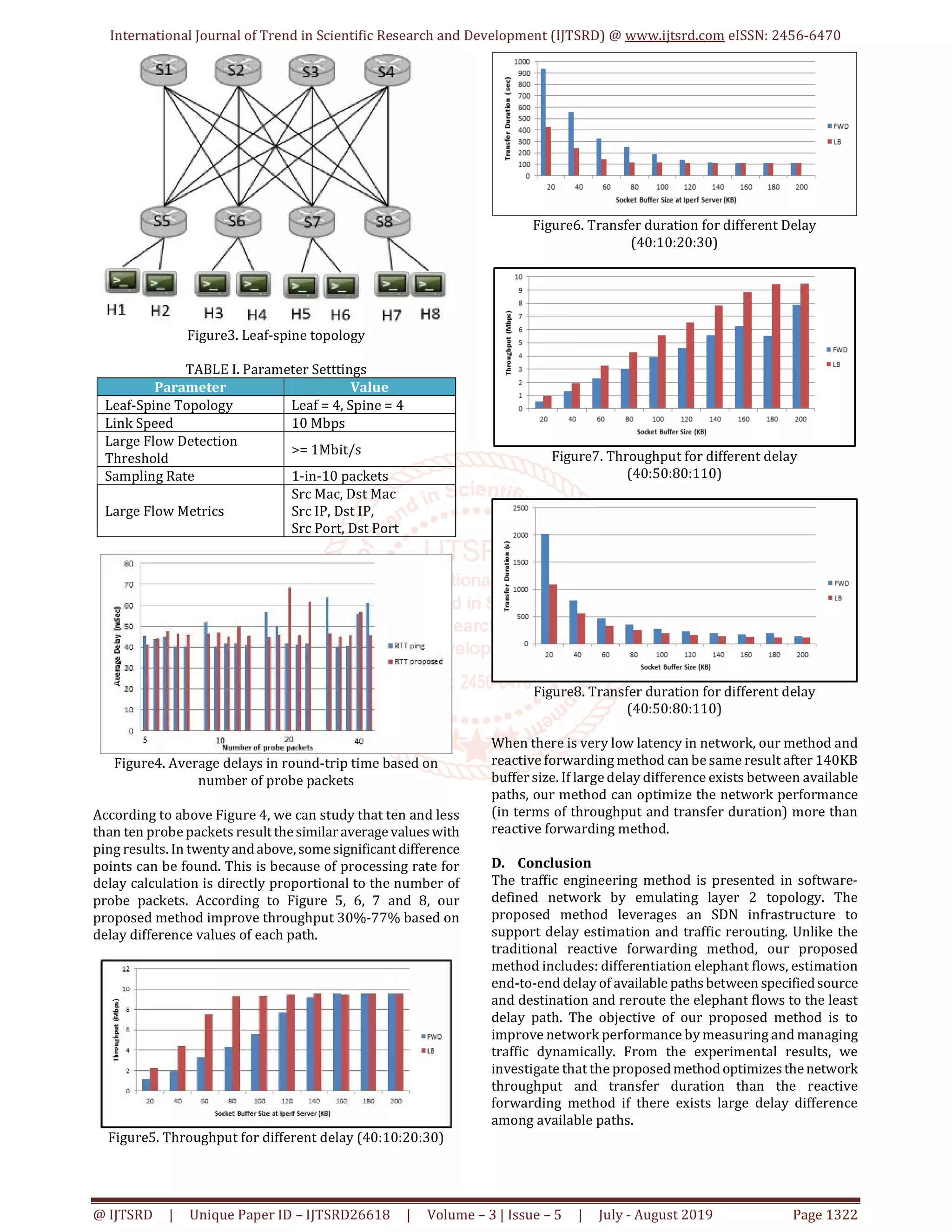 Traffic Engineering in Software Defined Networking SDN | PDF