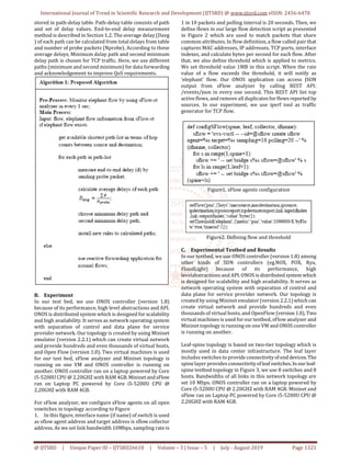 Traffic Engineering in Software Defined Networking SDN | PDF