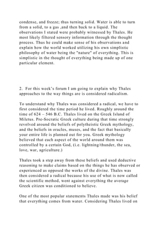 250 WORDS MinDiscuss what makes Thales’ method of knowing .docx