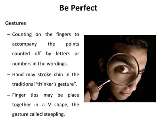 Be Perfect Driver Behavior | PPT