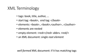 Data interchange integration, HTML XML Biological XML DTD | PPTX