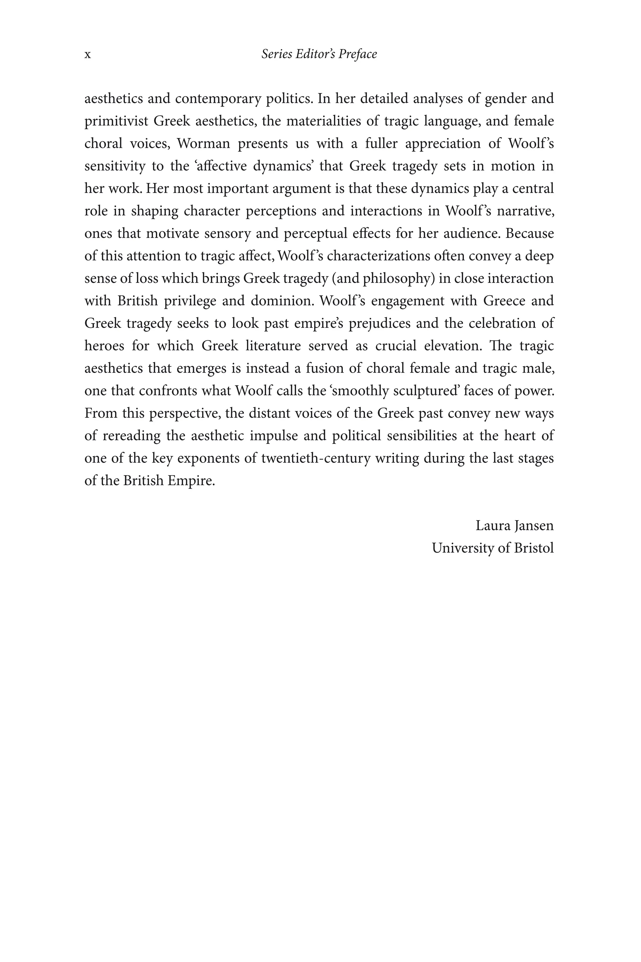 Virginia Woolfs Greek Tragedy Nancy Worman | PDF