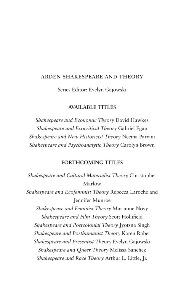 Shakespeare And New Historicist Theory Neema Parvini | PDF