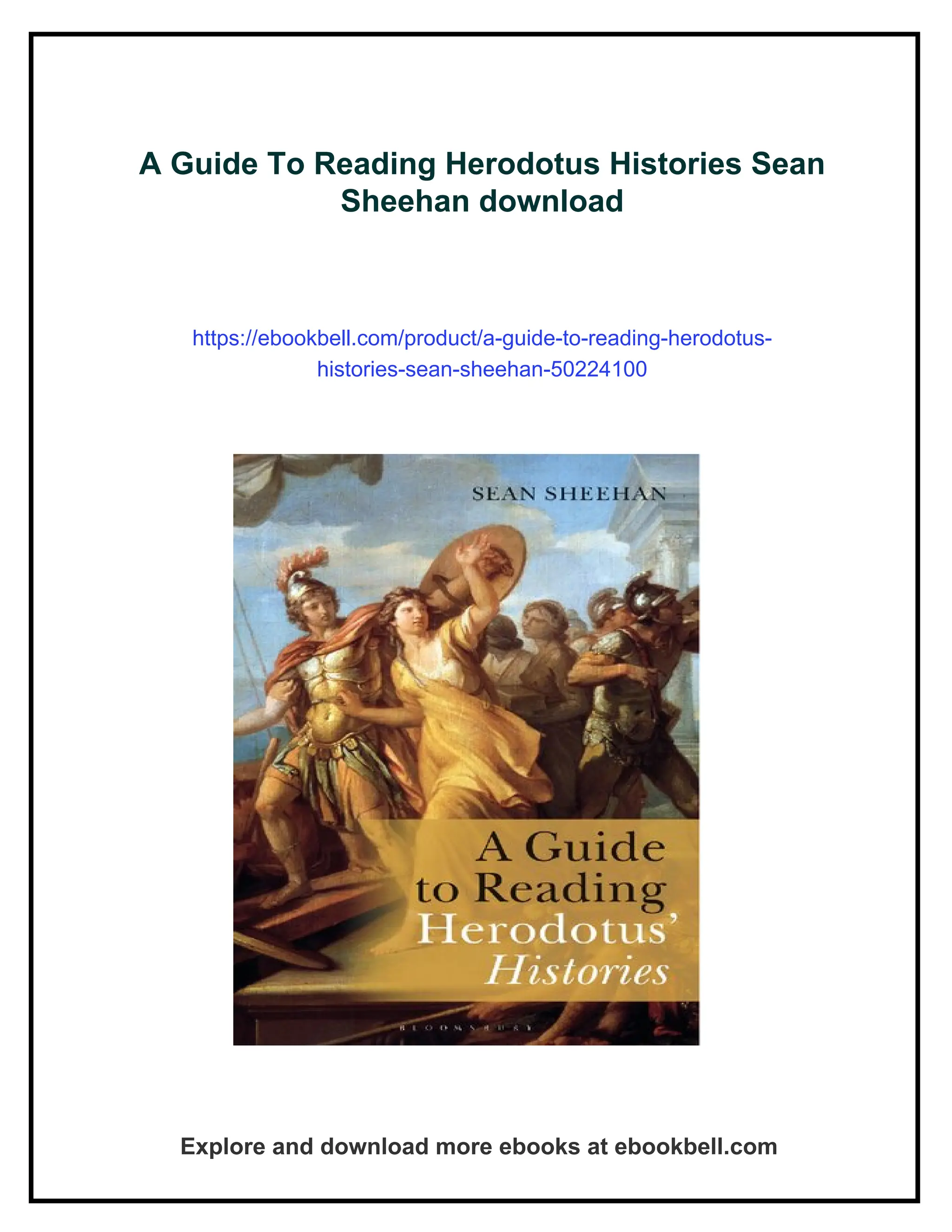 A Guide To Reading Herodotus Histories Sean Sheehan | PDF