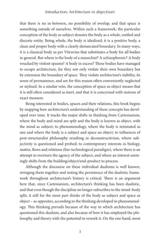 Architecture In Abjection Bodies Spaces And Their Relations Zuzana ...