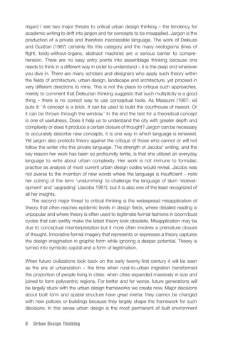 Urban Design Thinking A Conceptual Toolkit Kim Dovey | PDF