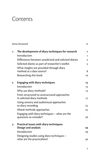 What Is Diary Method Ruth Bartlett Christine Milligan | PDF