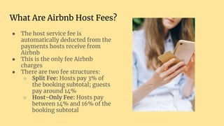 How Much does Airbnb Charge ppt | PDF