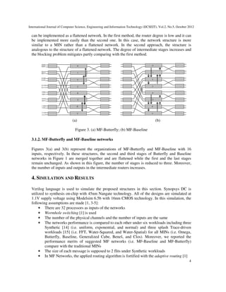 Design and Implementation of Multistage Interconnection Networks for SoC Networks | PDF