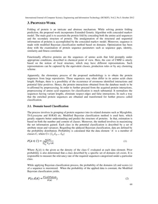 Criterion based Two Dimensional Protein Folding Using Extended GA | PDF