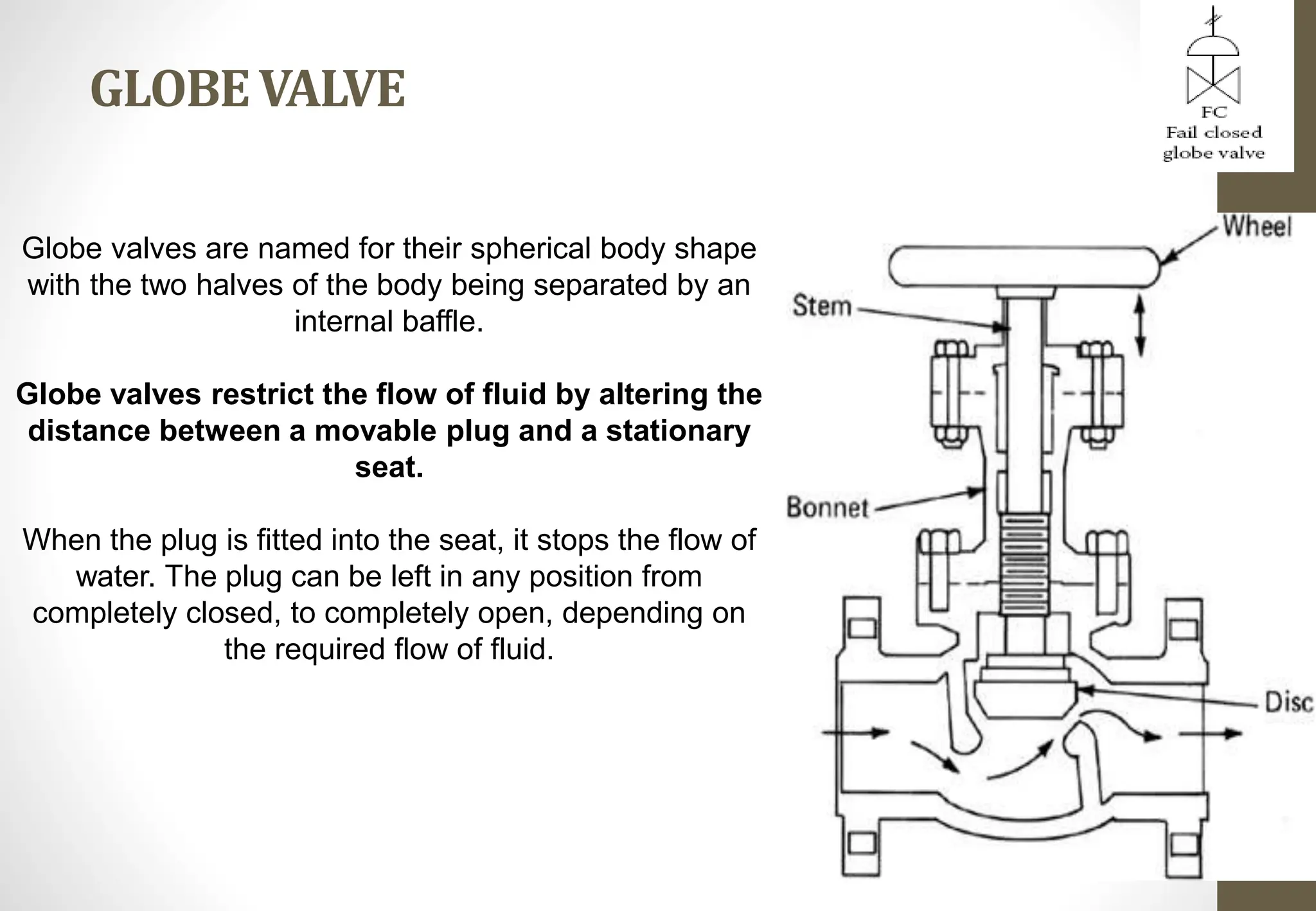 valves controls on and off and control valves | PPTX