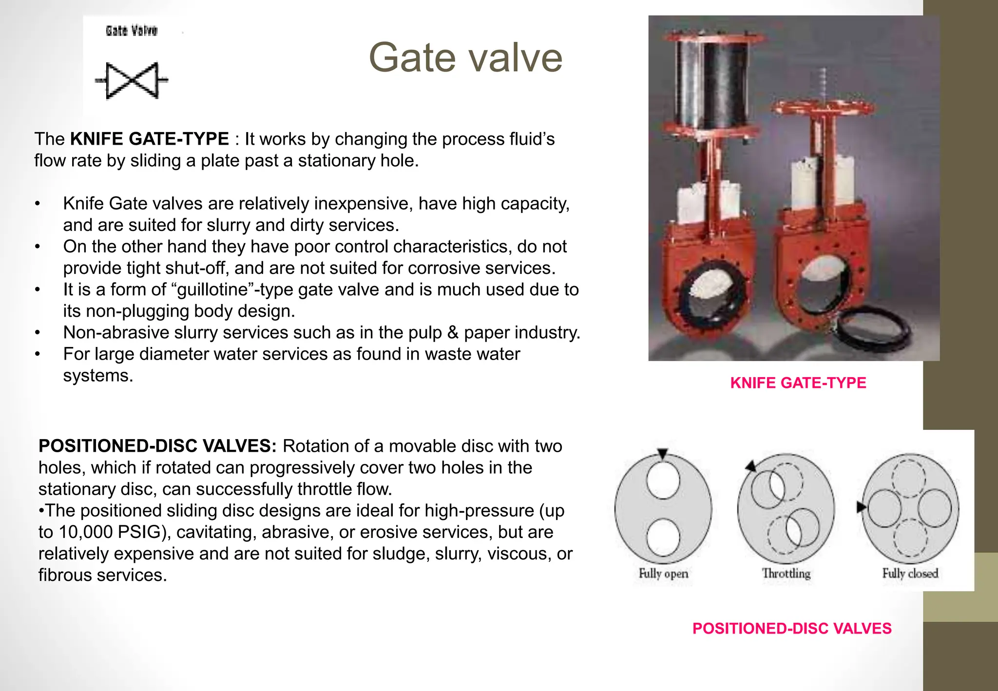 valves controls on and off and control valves | PPTX