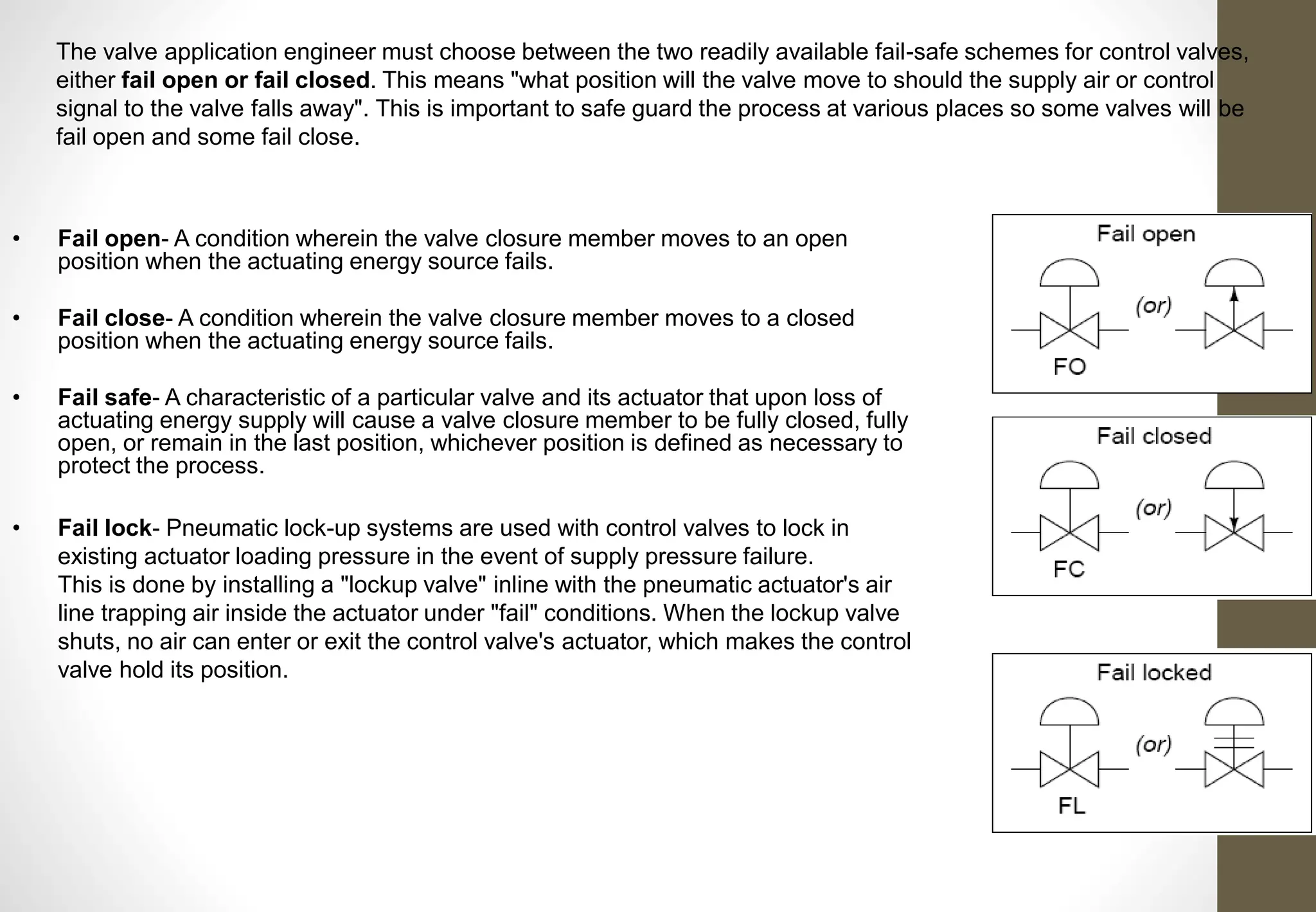valves controls on and off and control valves | PPTX