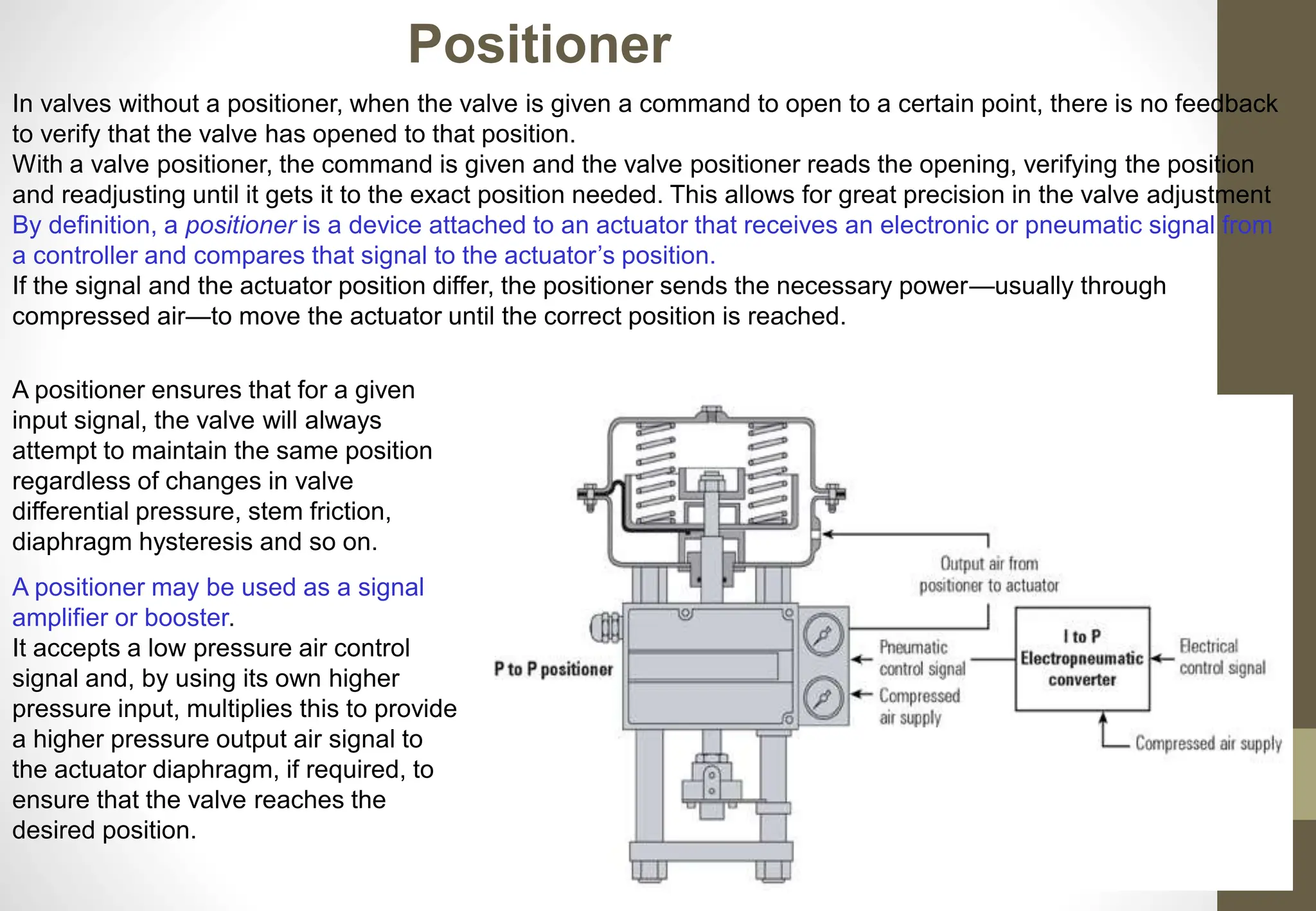 valves controls on and off and control valves | PPTX