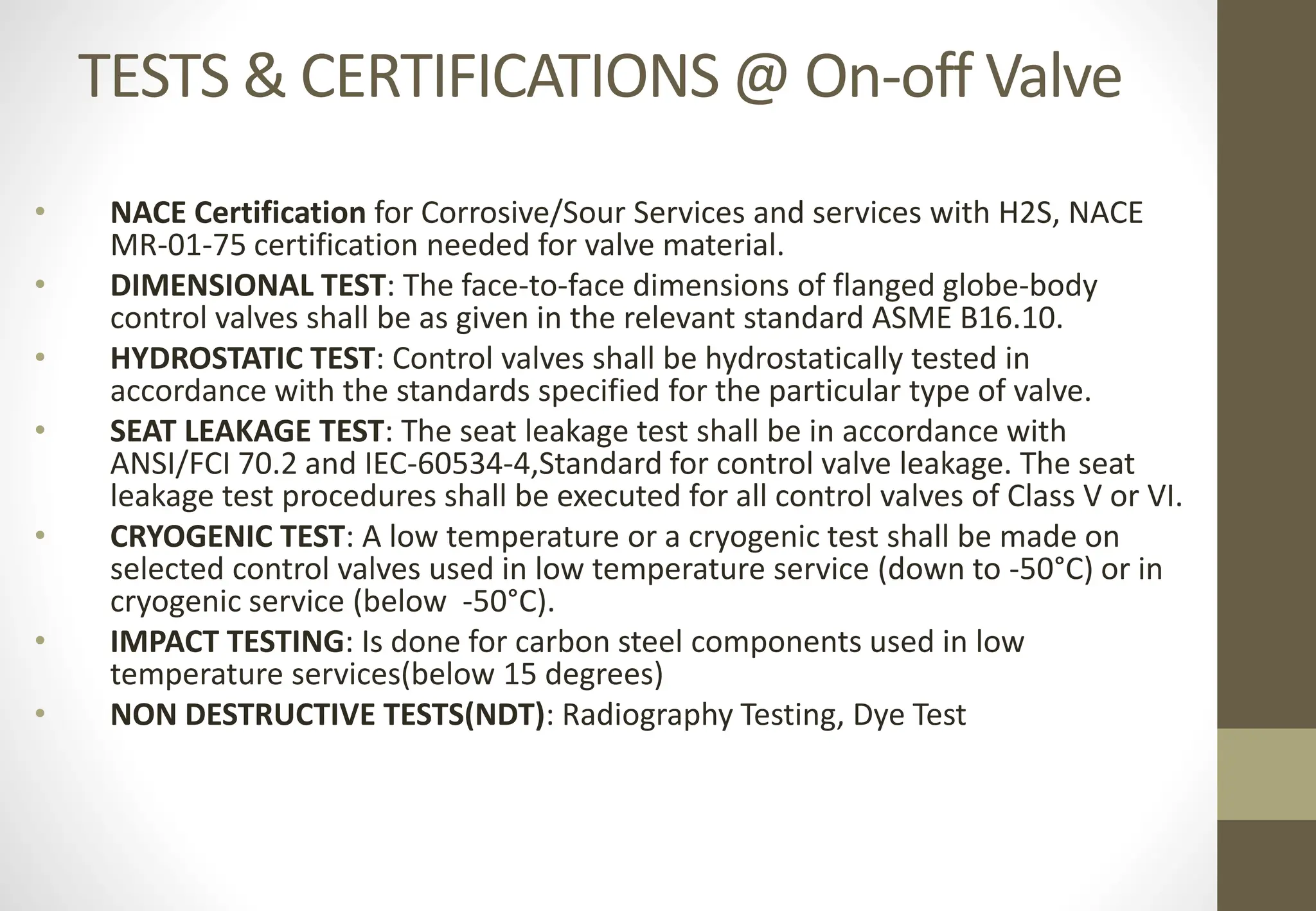 valves controls on and off and control valves | PPTX
