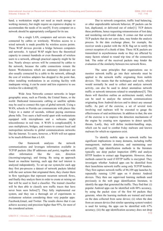 Android Encrypted Network Traffic to Identify User Actions | PDF