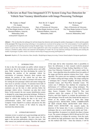 A Review on Real Time Integrated CCTV System Using Face Detection for ...