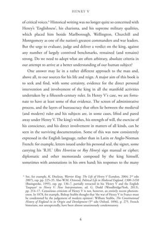 Henry V The Conscience Of A King Malcolm Vale | PDF