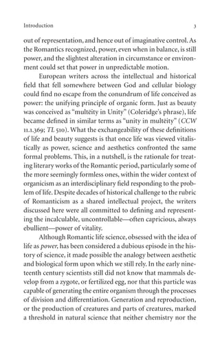 Life Organic Form And Romanticism Denise Gigante | PDF