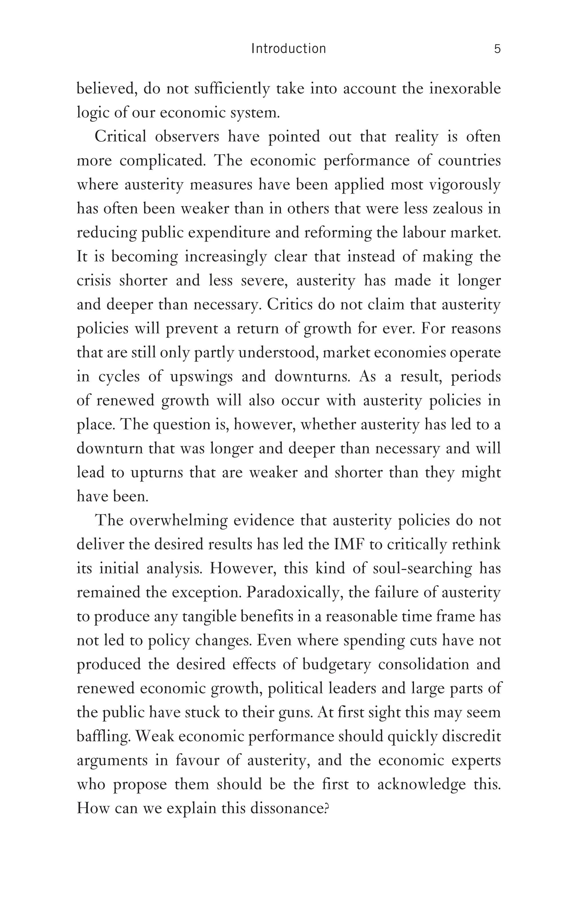 Austerity The Great Failure Florian Schui | PDF