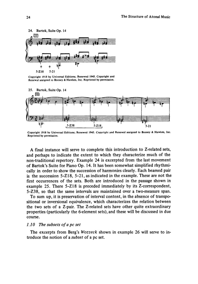 The Structure Of Atonal Music Allen Forte | PDF