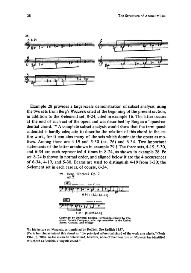 The Structure Of Atonal Music Allen Forte | PDF
