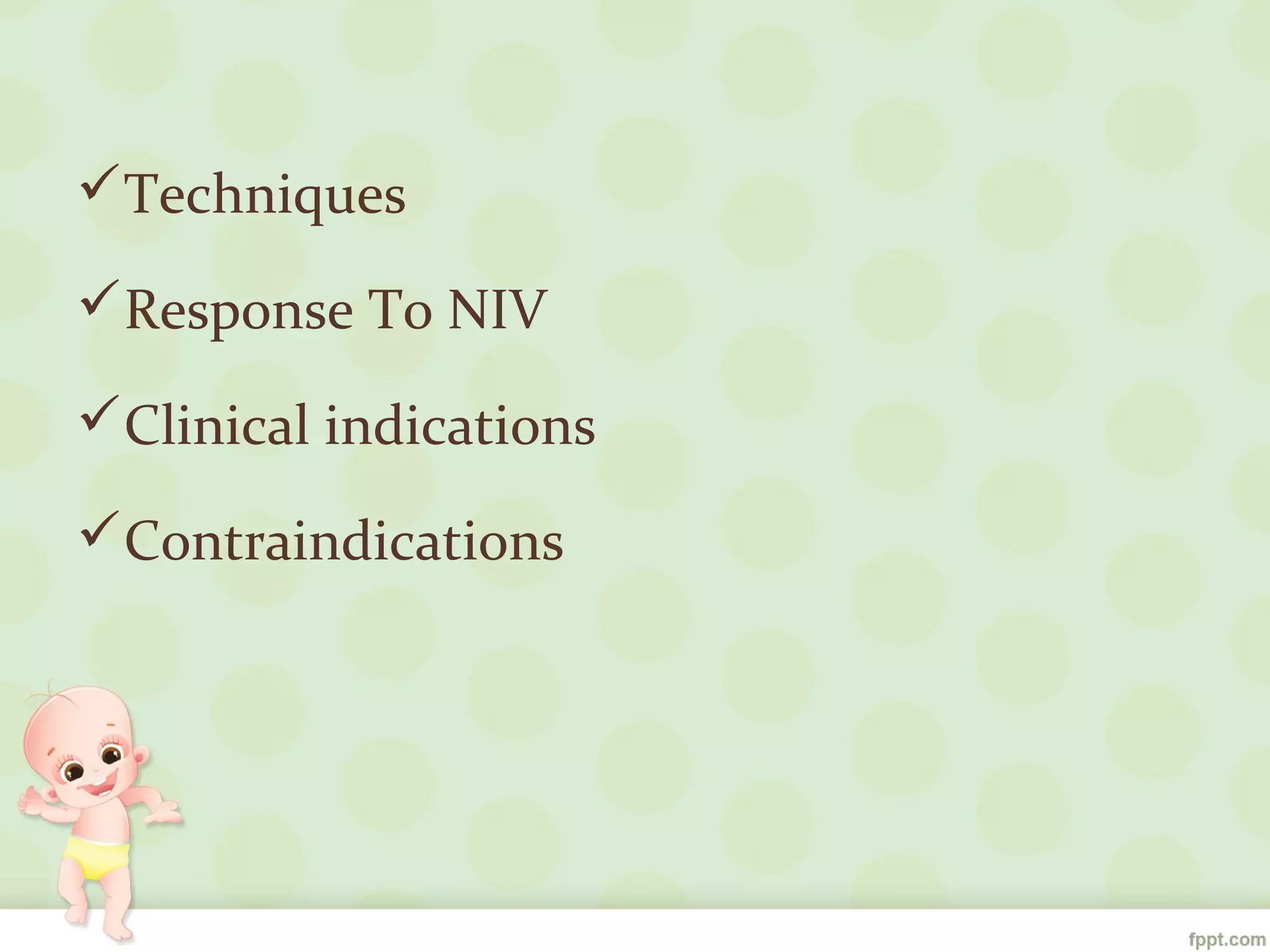 Noninvasive ventilation in neonates | PPT