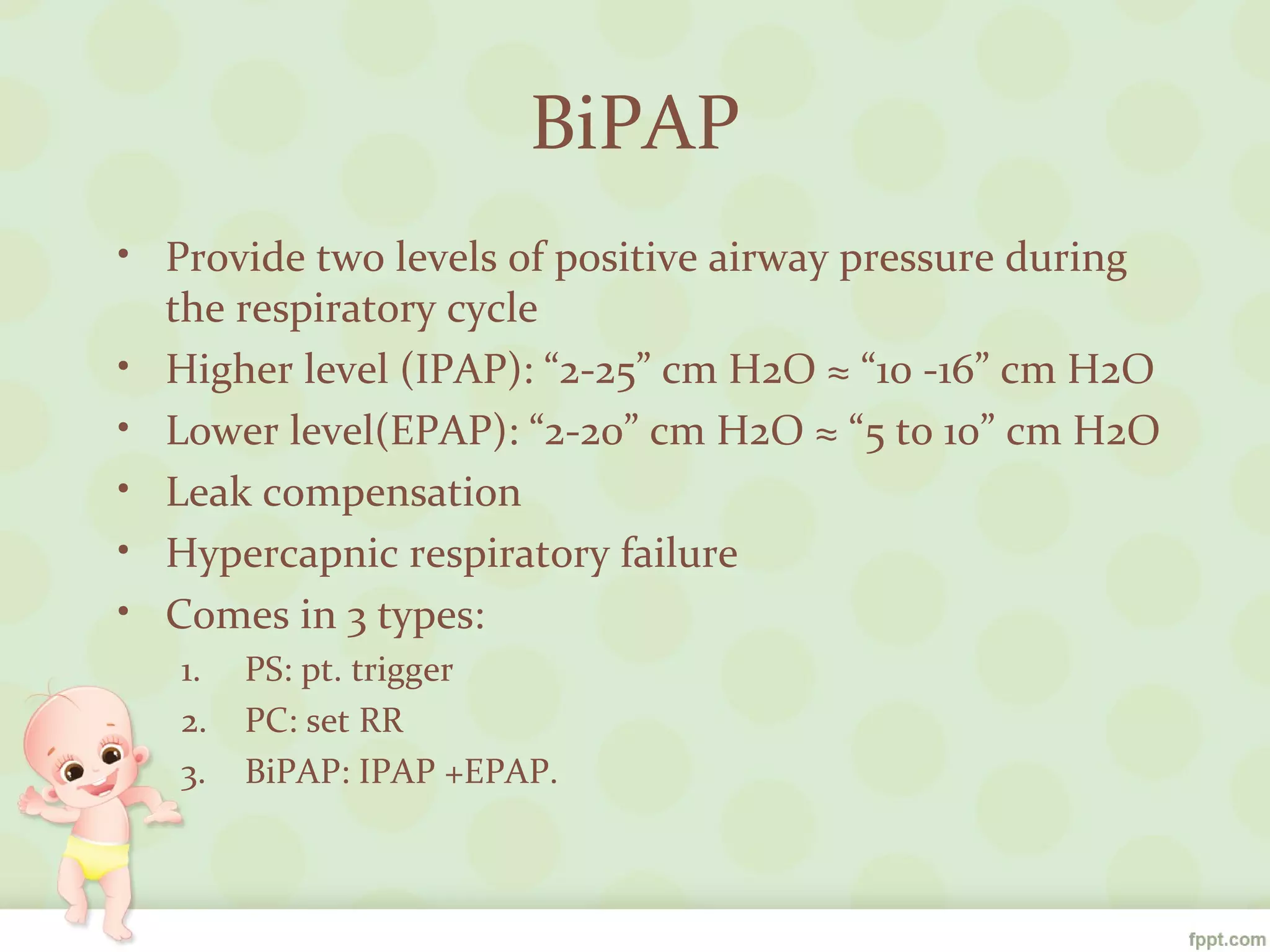 Noninvasive ventilation in neonates | PPT