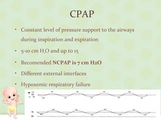 Noninvasive ventilation in neonates | PPT