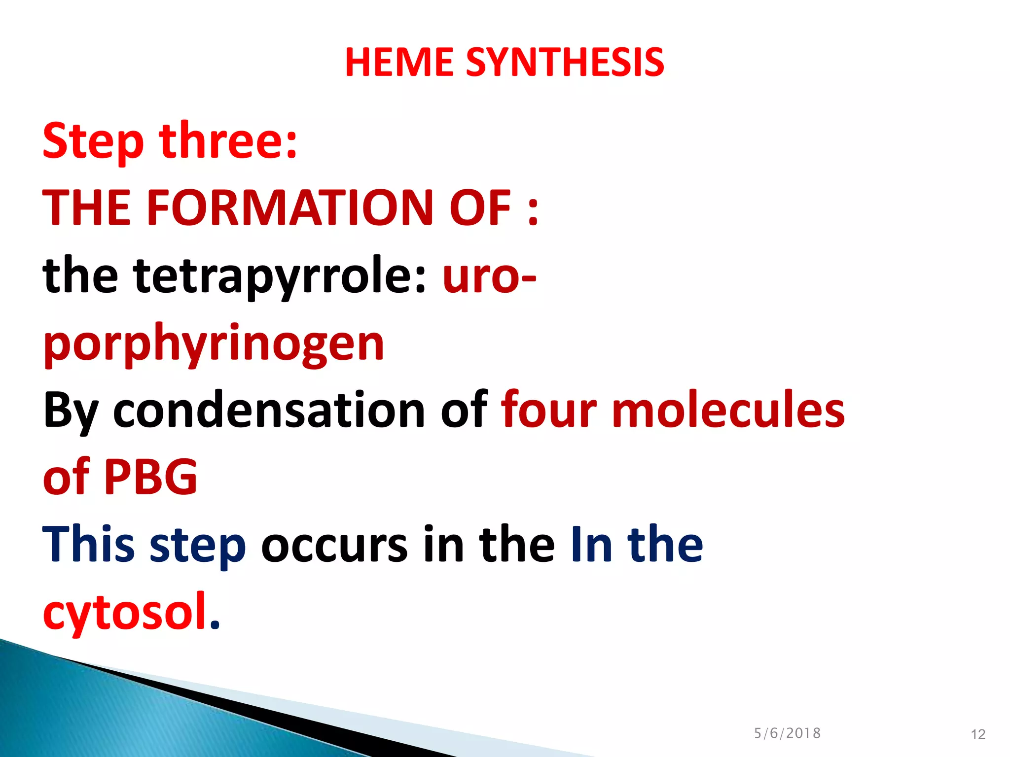 Hemoglobin metabolism | PPTX