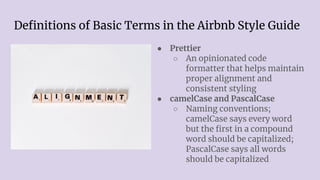 Airbnb Style Guide PPT | PDF | Web Development | Internet