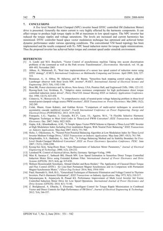 An Improved DTFC based Five Levels - NPC Inverter Fed Induction Motor ...