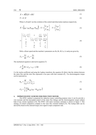 An Improved DTFC based Five Levels - NPC Inverter Fed Induction Motor for Torque Ripple ...