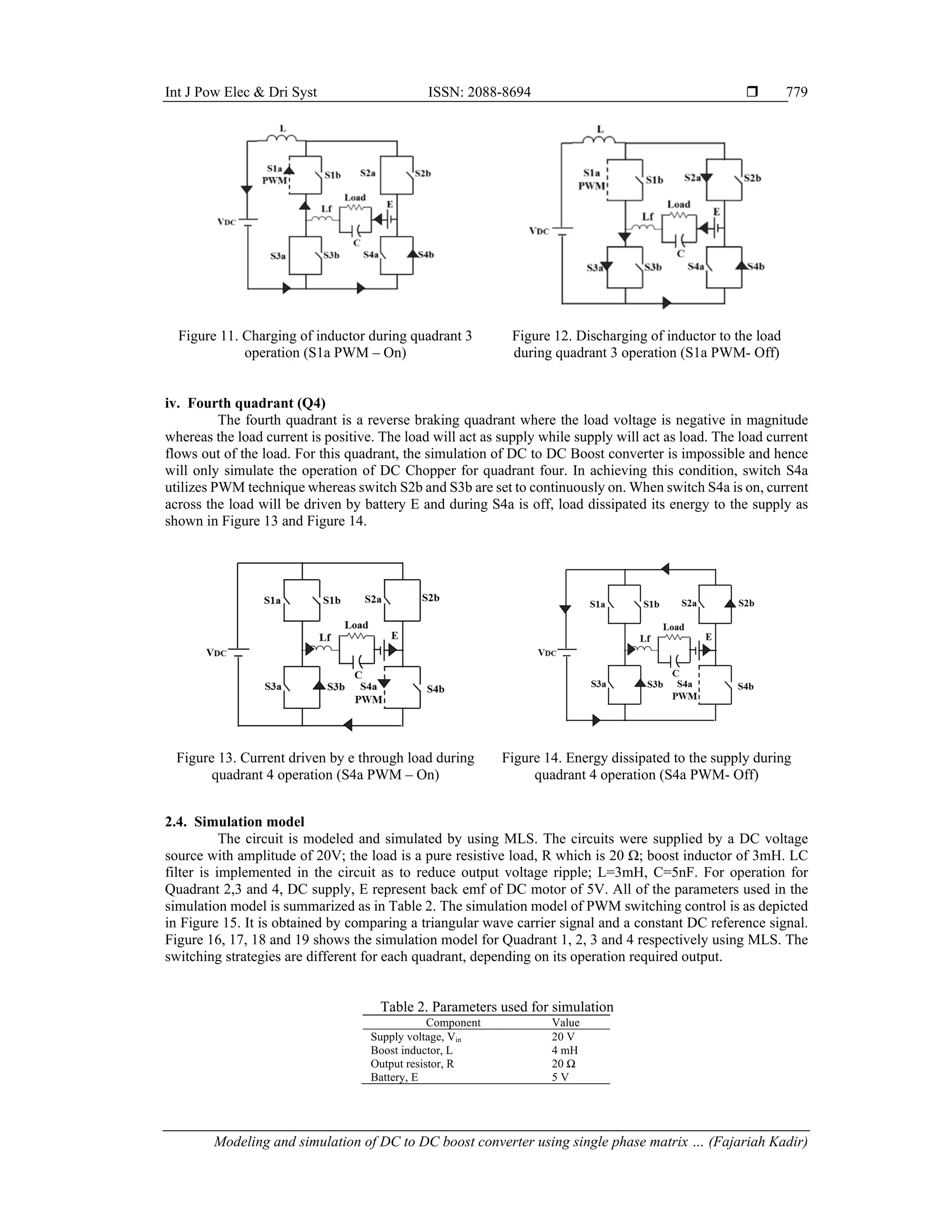 Modeling and simulation of DC to DC boost converter using single phase matrix converter topology ...