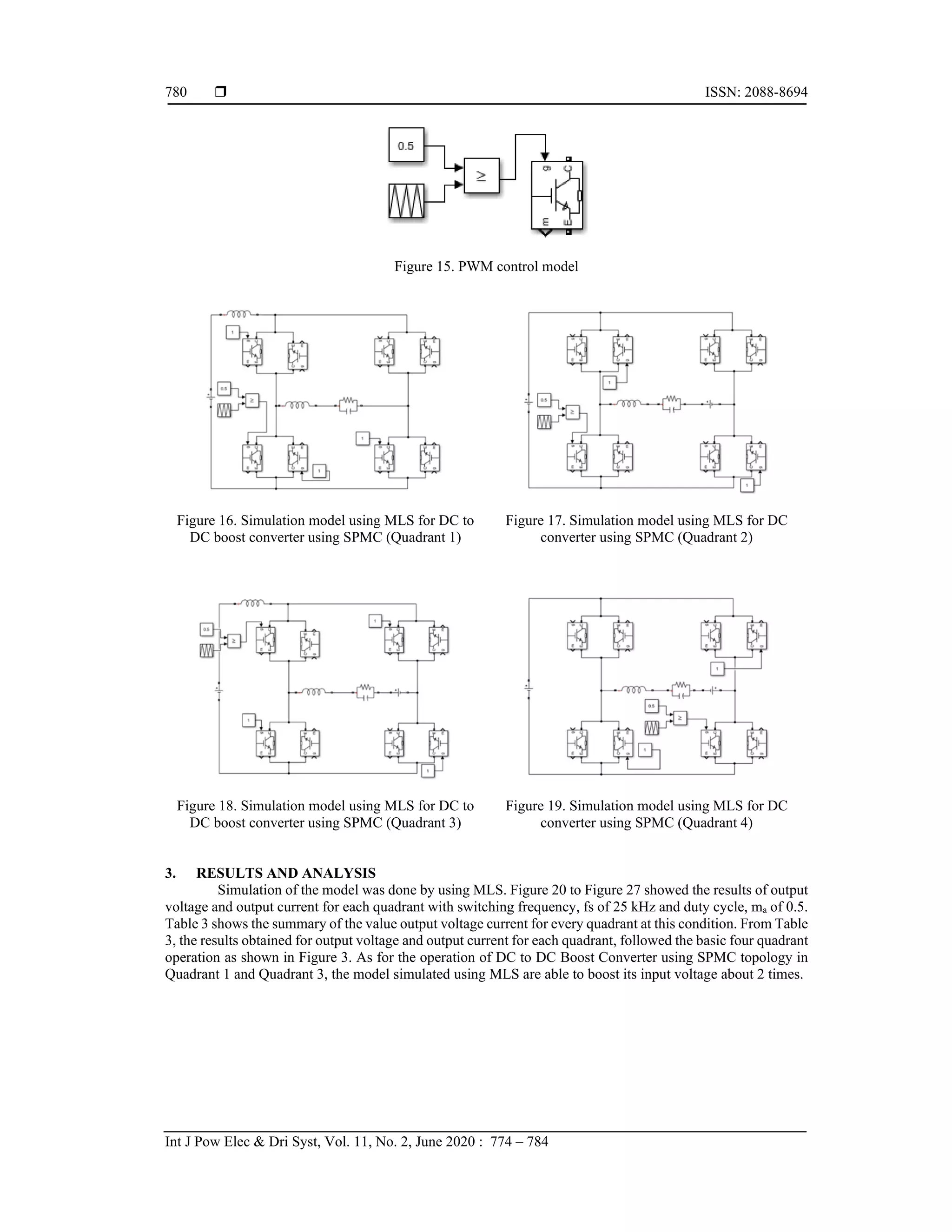 Modeling and simulation of DC to DC boost converter using single phase matrix converter topology ...