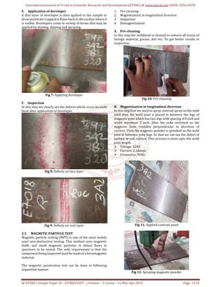 Analysis and Investigation of Ms Weldment Using Unbaked E7018 Electrode ...