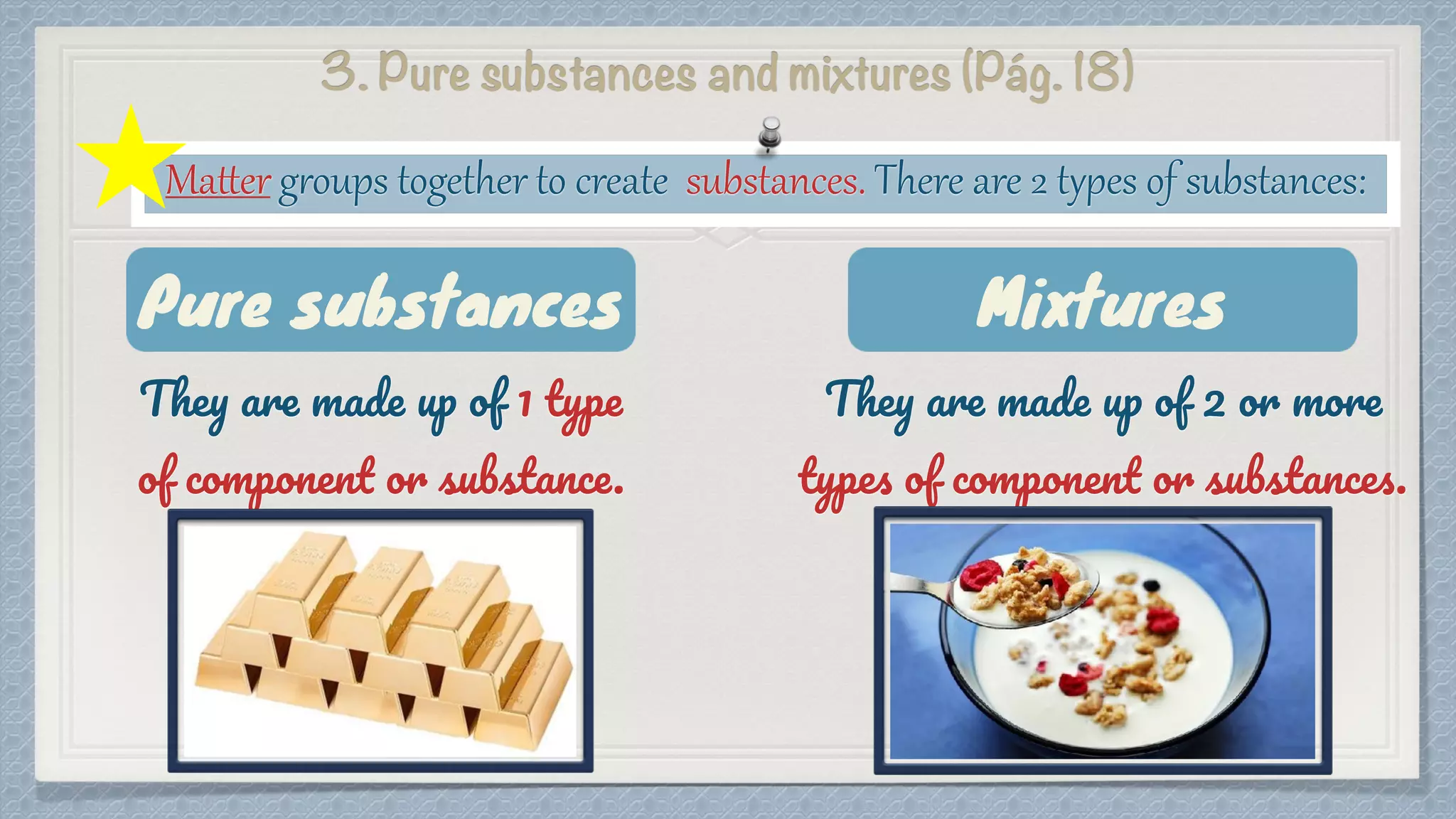 Pure substances and mixtures | PDF