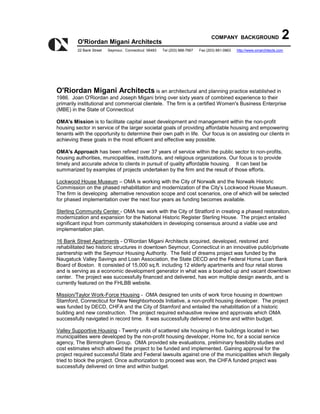 Sample OMA RFQ Submission | PDF