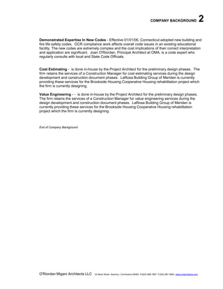 Sample OMA RFQ Submission | PDF