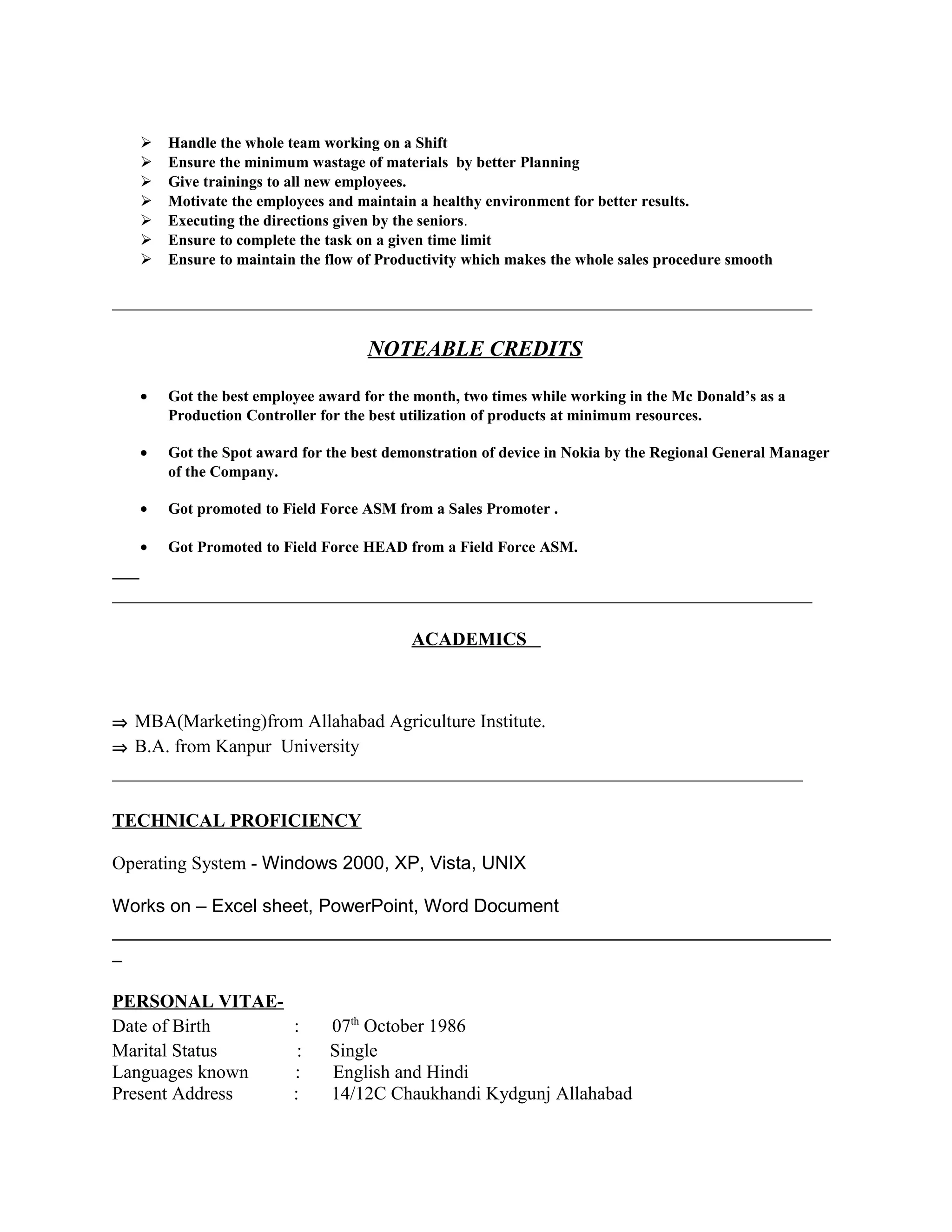 Resume(Mohit Kesarwani) - Copy | PDF