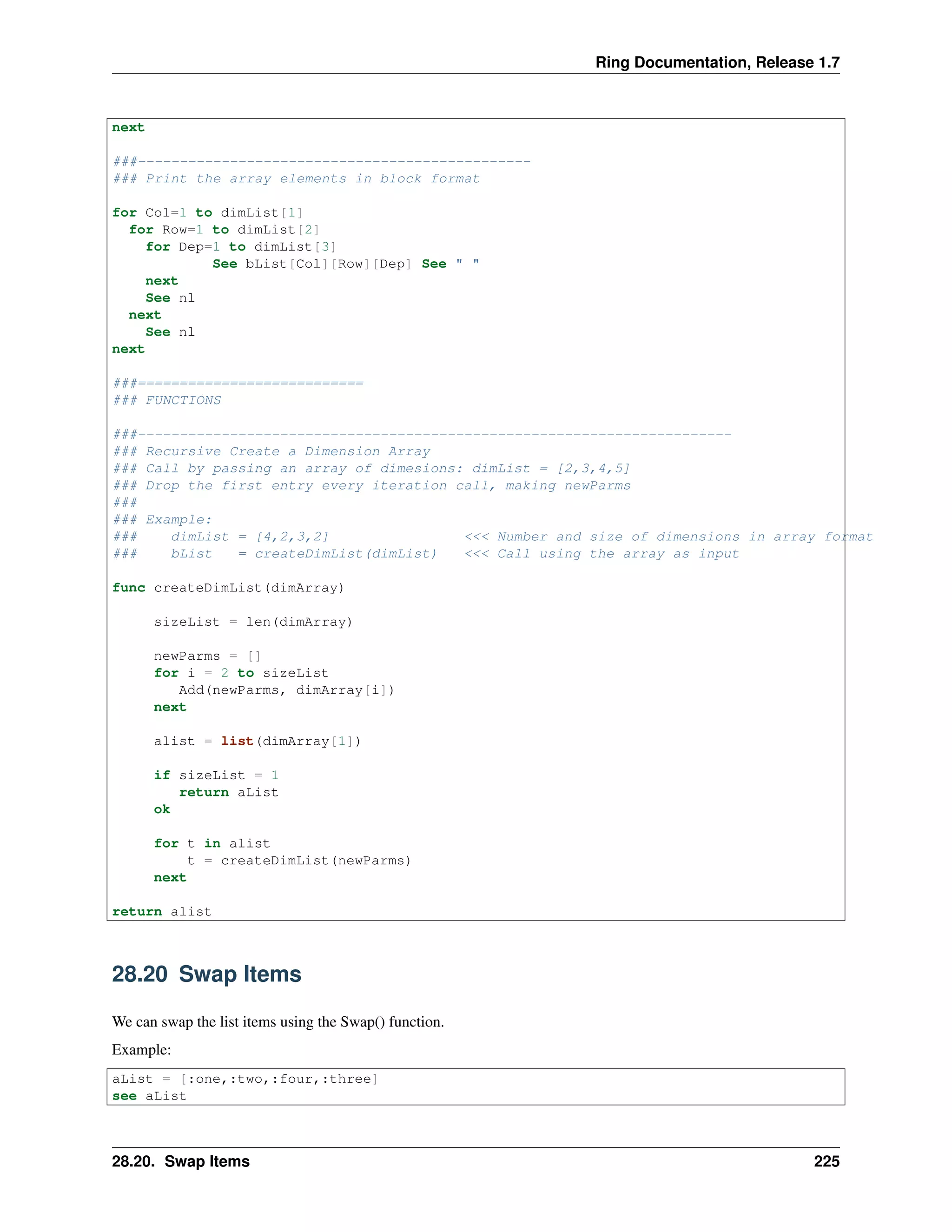 The Ring programming language version 1.7 book - Part 26 of 196 | PDF | Programming Languages ...