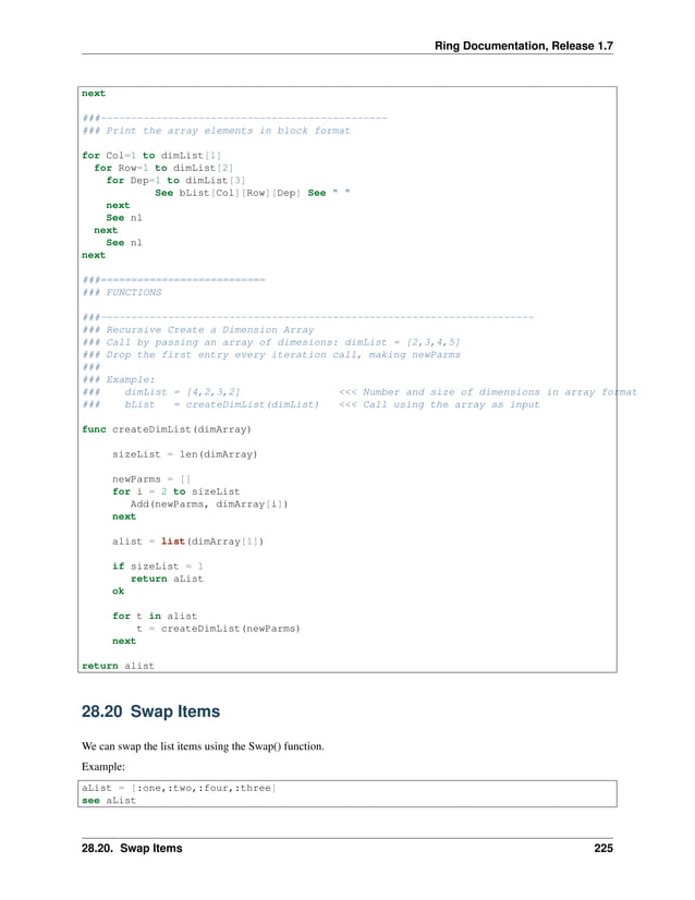 The Ring programming language version 1.7 book - Part 26 of 196 | PDF ...