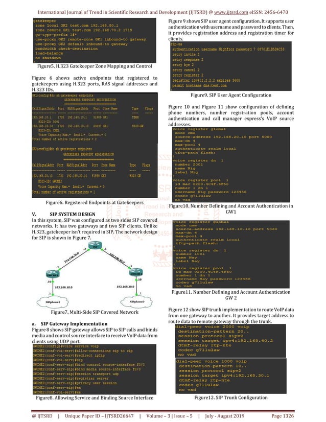 Performance Analysis between H.323 and SIP over VoIP | PDF | Web Conferencing | Computer ...
