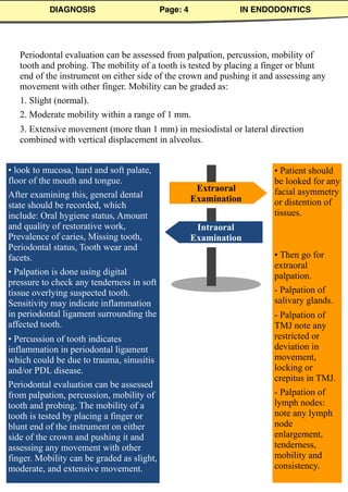 DIAGNOSIS IN ENDODONTICS | PDF