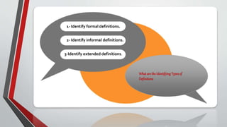 Definition | PPTX
