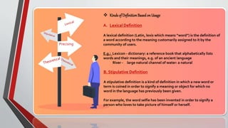 Definition | PPTX