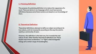 Definition | PPTX
