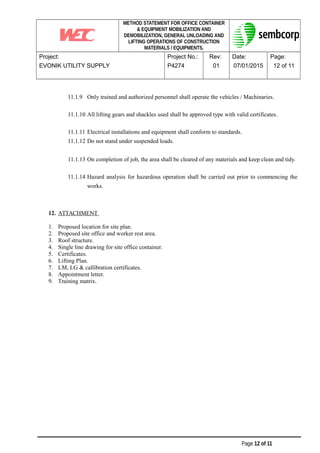 252113184 method-statement-for-office-container-and-equipment ...